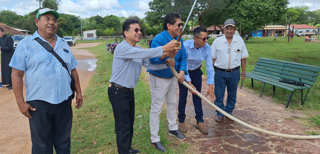 Un tanque de esperanza para San Juan de Taperas